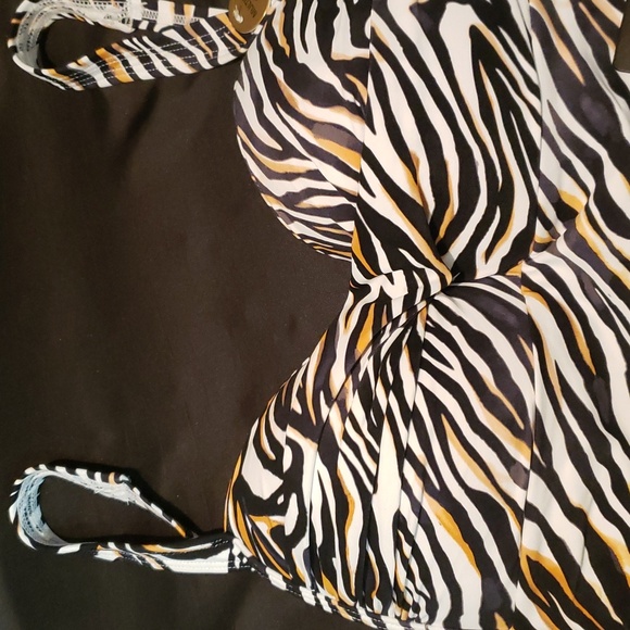 NipTuck | Swim | Niptuck Nwt Bandeau Style Tiger Stripe One Piece ...